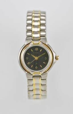 Fossil F2 Womens Watch Silver Gold Stainless Steel Water Resistant Gray ...