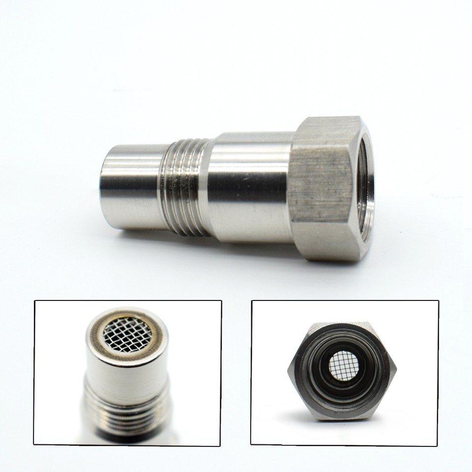Oxygen O2 Lambda Sensor Spacer Adapter Plug Catalytic Converter Check ...