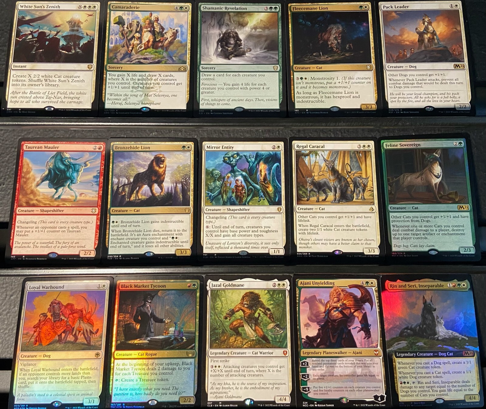 ***Custom Commander Deck*** Rin and Seri - Cats & Dogs Tribal - EDH ...