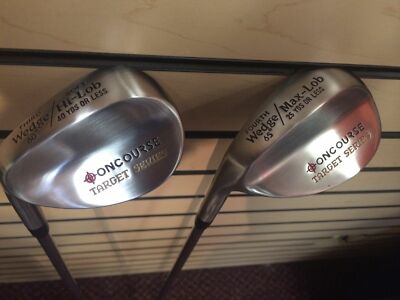 Mens Left Handed Oncourse Stainless Wedge set: 2-wedges, 60,65 steel ...