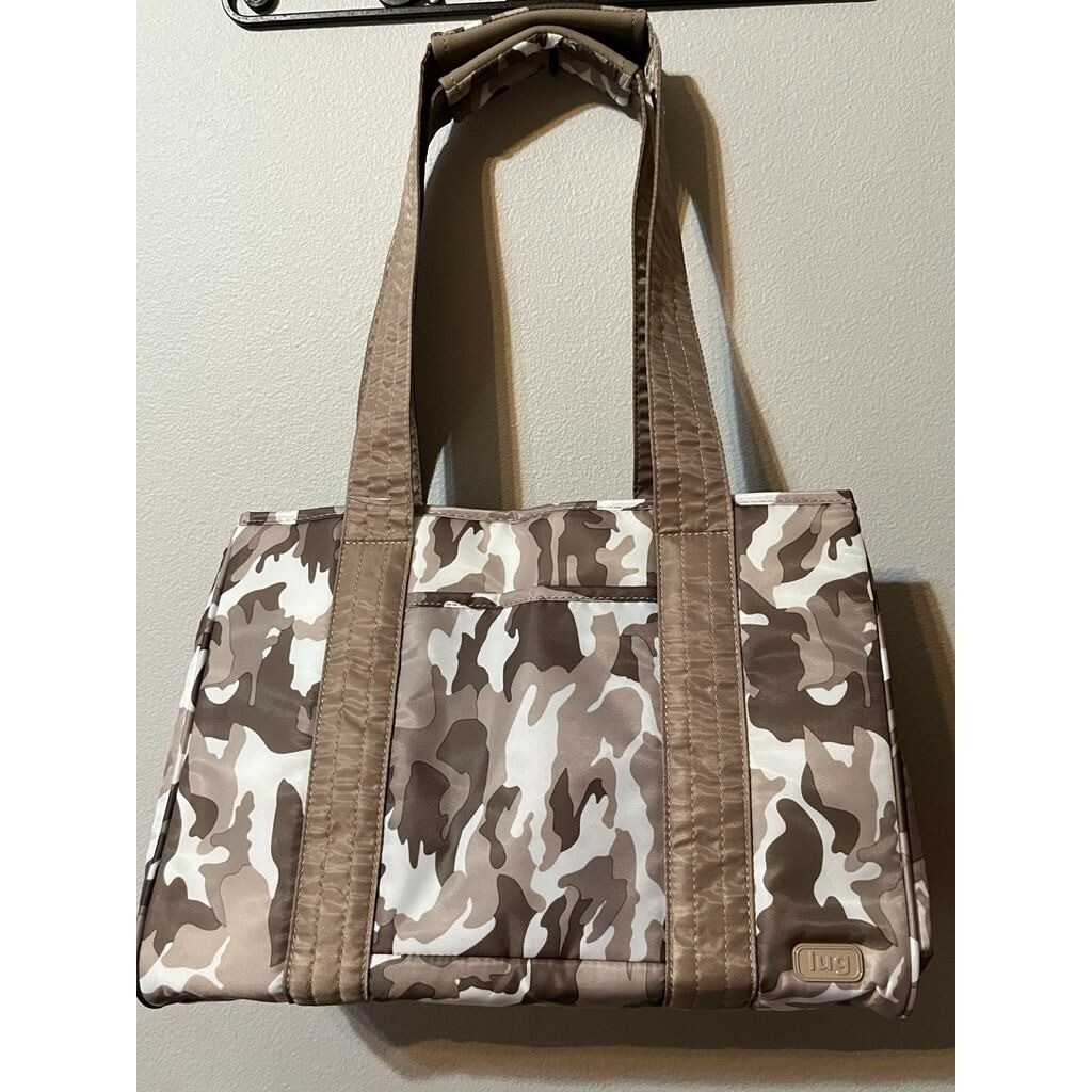 LUG Rover Mini Tote NWT in Camo Taupe | eBay