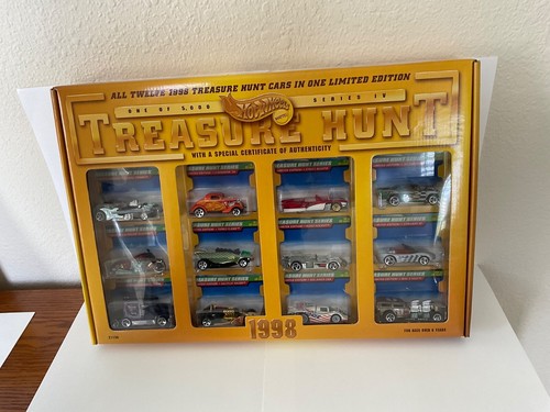 Hot Wheels 1998 Treasure Hunt set. 1/5000. Comes with shipping box. New ...