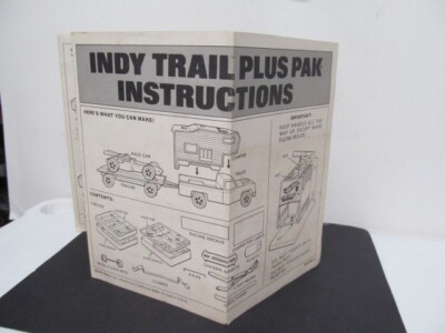Hot Wheels FACTORY - Indy Trail Plus Pak Instructions | eBay