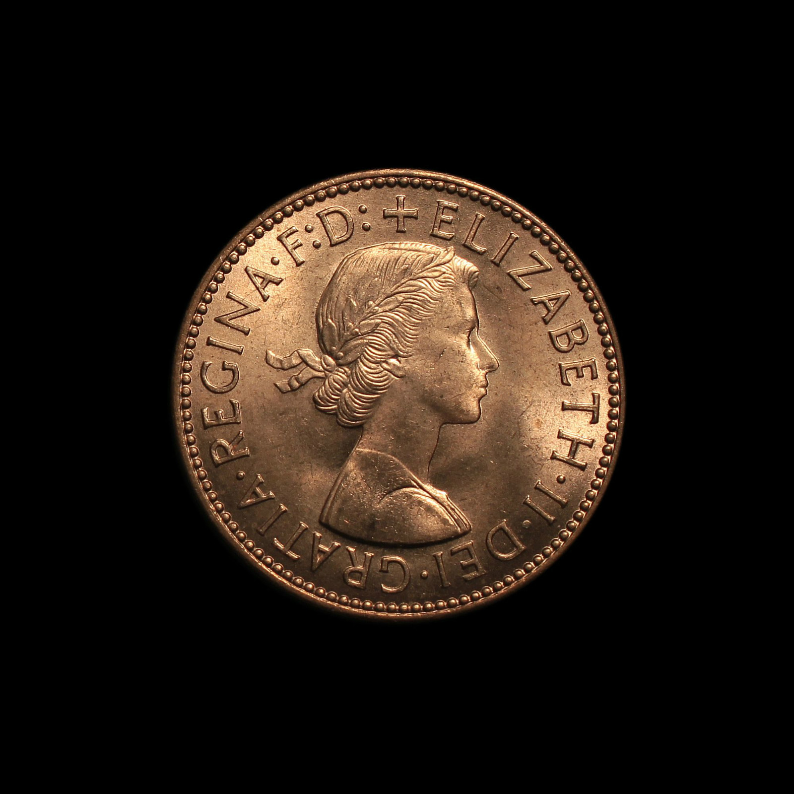 Elizabeth II 1967 Half Penny, Brilliant uncirculated | eBay