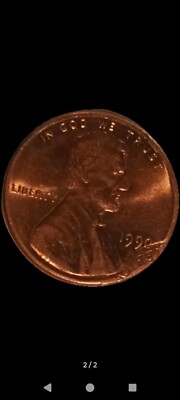 1990 no mint mark penny error Ms68 On The obverse MERICA ON BOTTOM ...