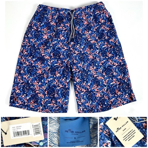 NEW Peter Millar Swim Trunks Seaside Colorful PRINT Size Small ...