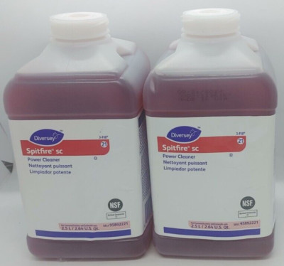 Lot of 2 Diversey Spitfire SC 21 Power Cleaner 2.5L Refills 95892221 | eBay