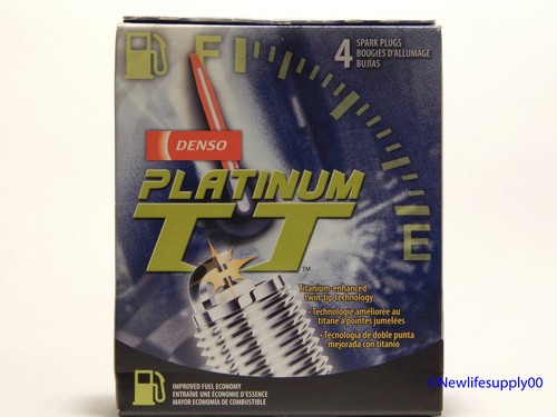DENSO # 4506 PLATINUM T T Spark Plugs -- PKH20TT --- 4 PCS *NEW* ==Made ...