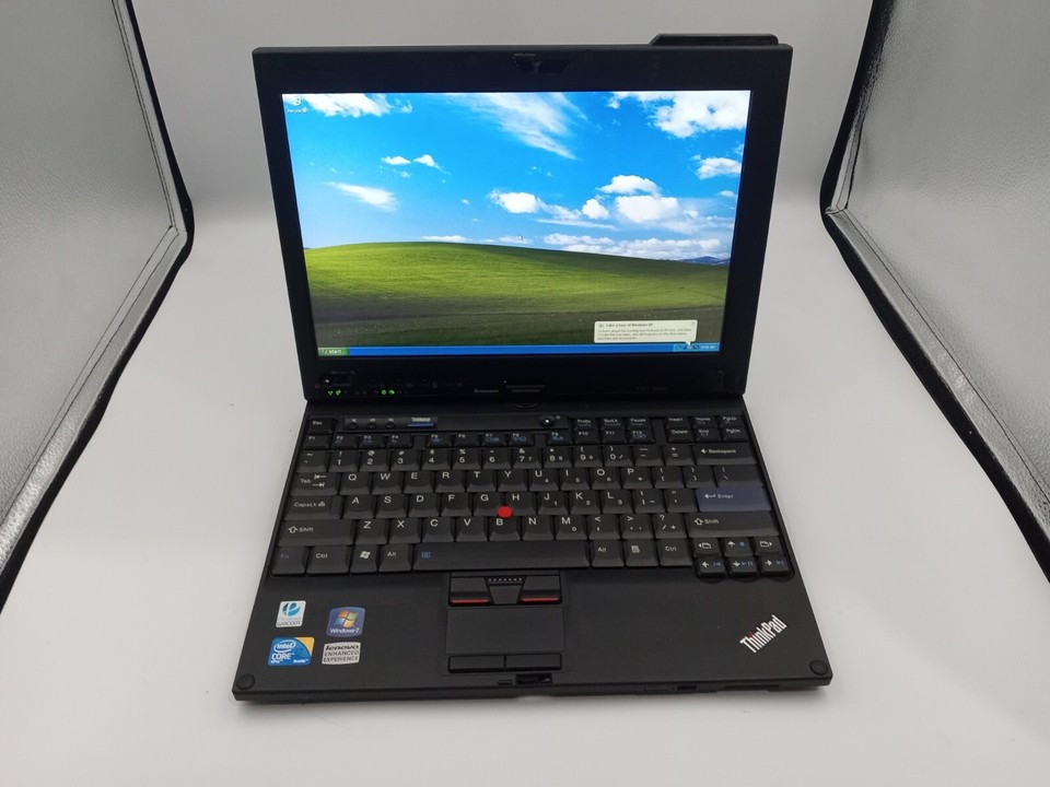 Lenovo ThinkPad X201 12" 2in1 Tablet Intel i7-L640 2.13GHz 4GB 64GB ...