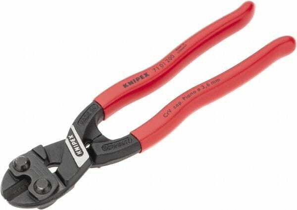 Knipex 8" OAL, 1/4" Capacity, Bolt Cutter Ergo Dual Component Handle | eBay
