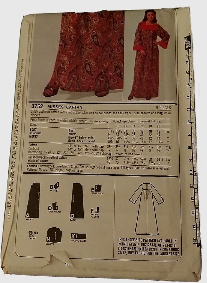 8752 Vintage Simplicity SEWING Pattern Misses Extra Sure Pattern | eBay