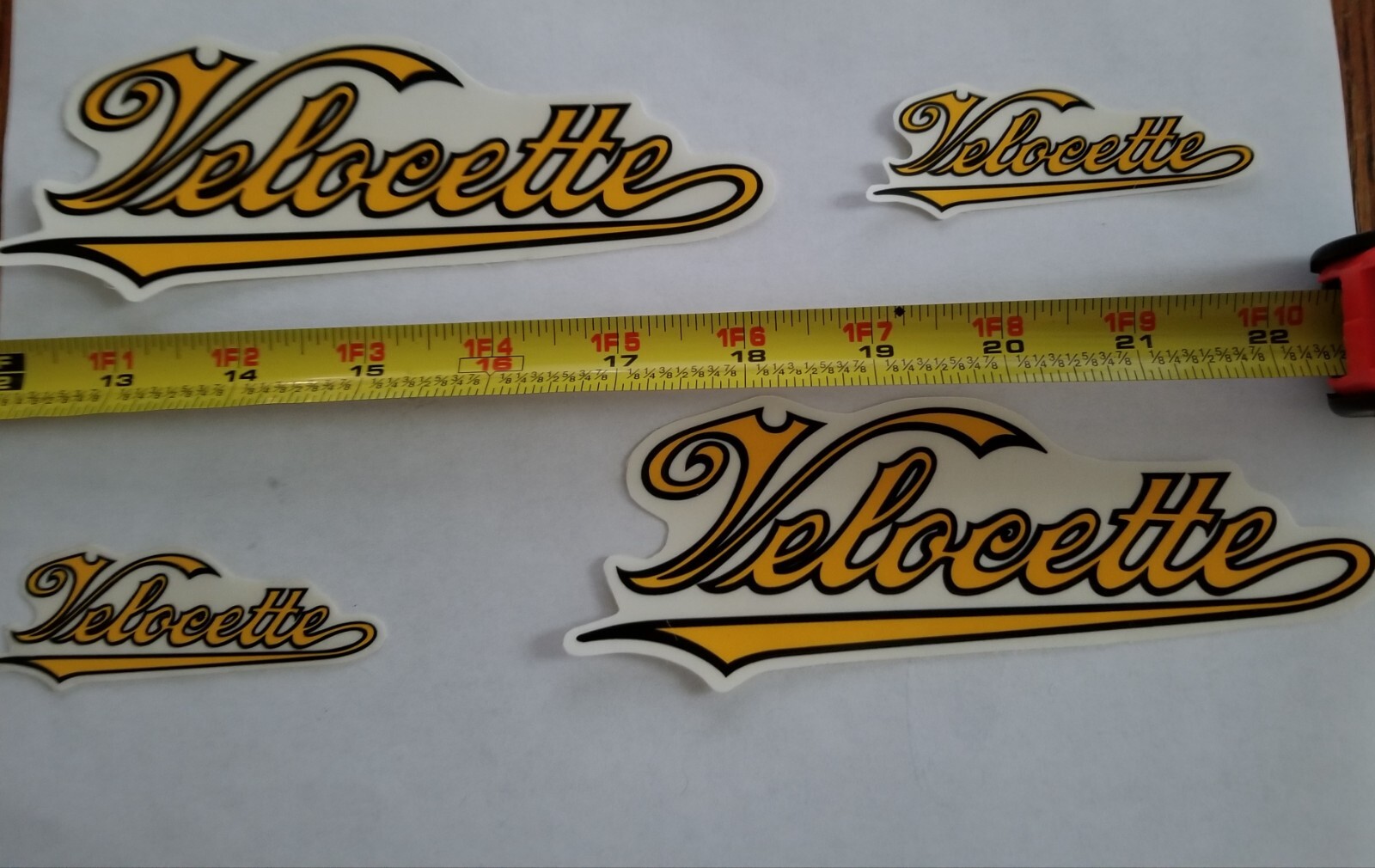 VELOCETTE DECALS 4 PACK | eBay
