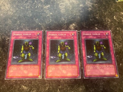3X Robbin' Goblin SD7-EN029 - Yugioh Yu Gi Oh! 3 Playset Mixed | eBay