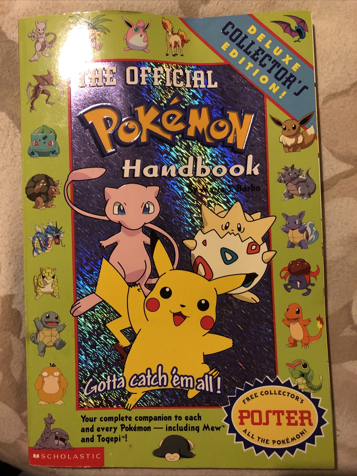 Official pokemon handbook 3 ist edition - saversxaser