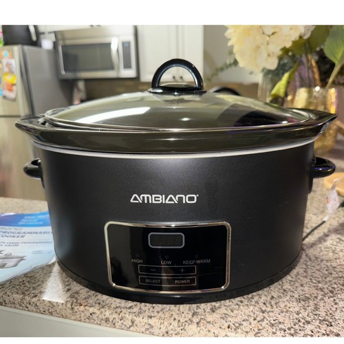 Huge 6 Quart programmable electric slow cooker crock pot | eBay