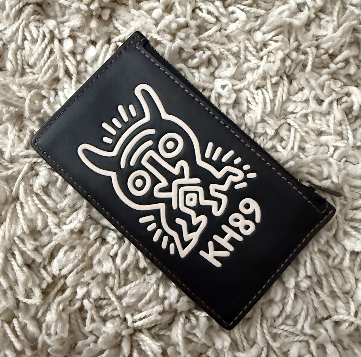 Coach Keith Haring Zip Card case | eBay