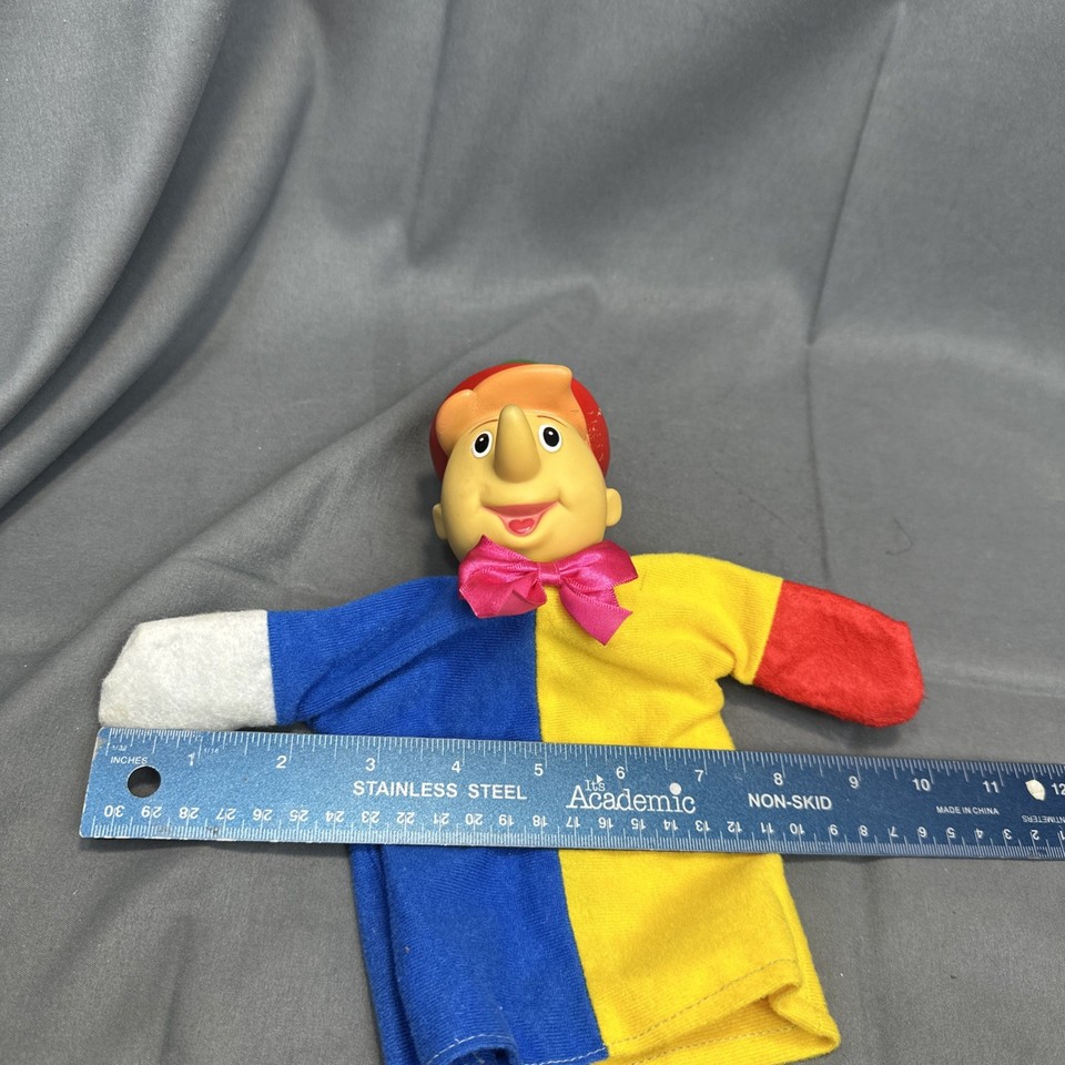 Hand Puppet Pinocchio Boy Vintage Rubber Face Rare HTF | eBay