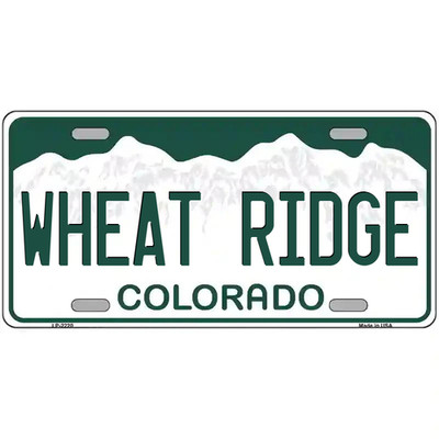 Wheat Ridge Colorado Metal Sign | eBay