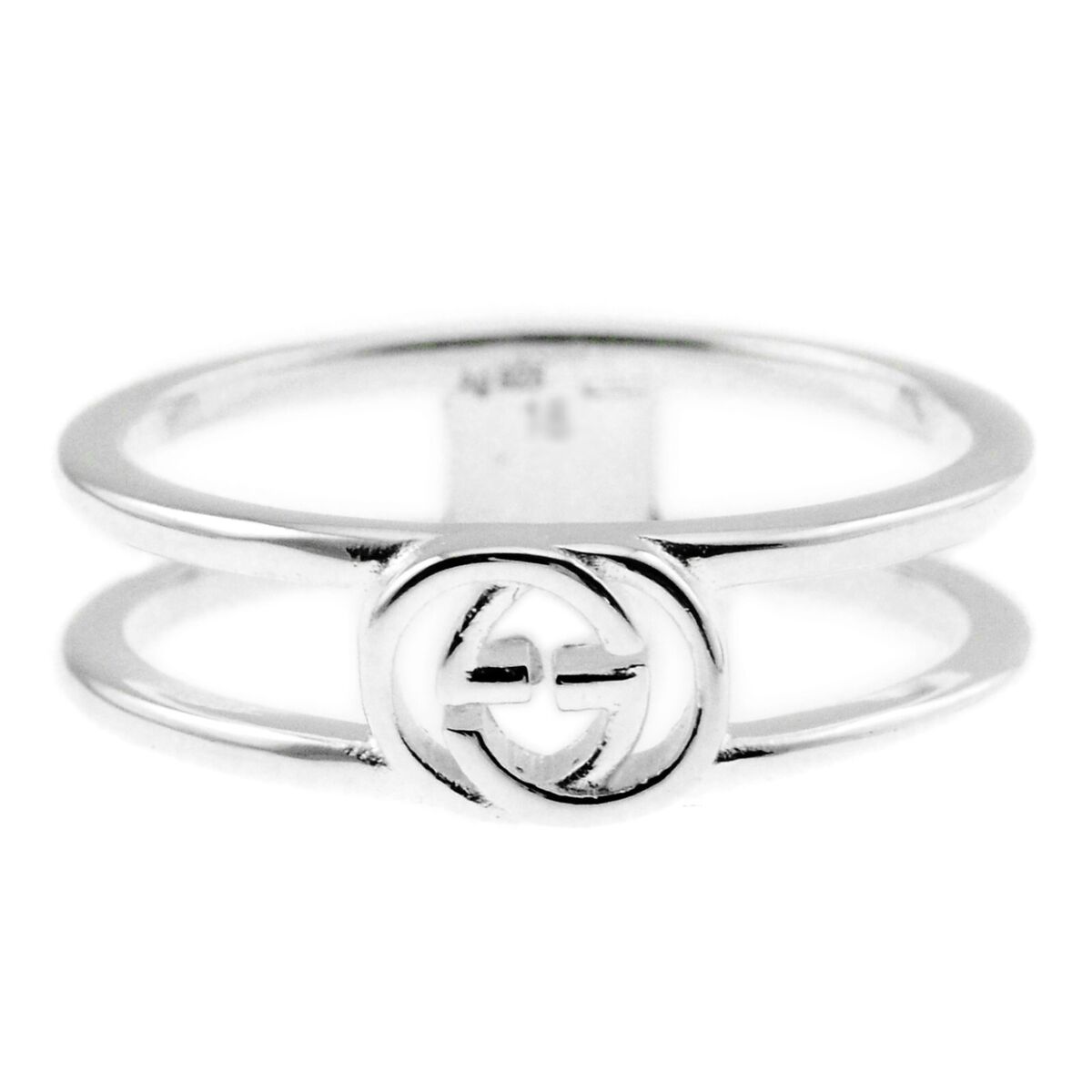 Gucci Unisex Ring 925 Sterling silver 298036-J8400 8106-15 Gucci Unisex Ring 925 Sterling silver 298036-J8400 8106-15