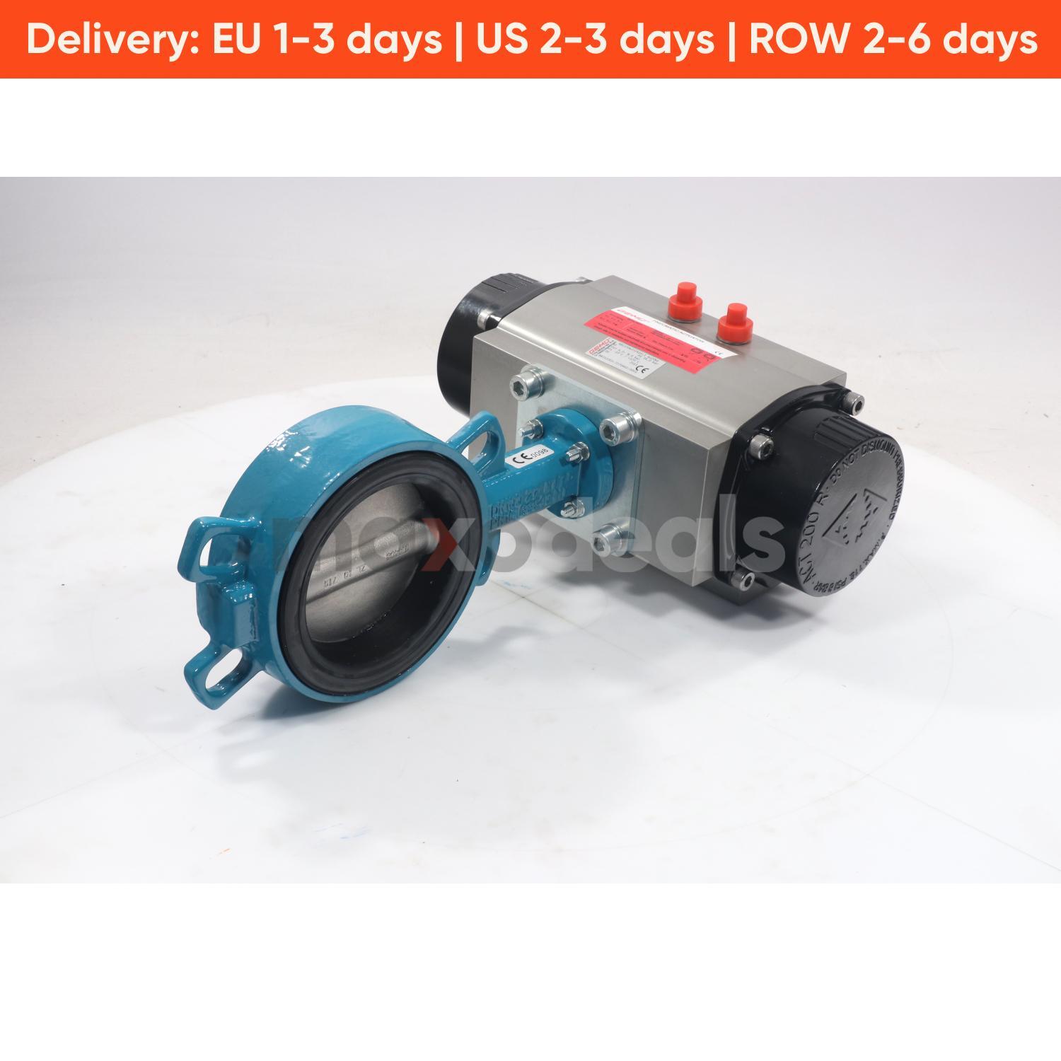 Gemu D481 Butterfly Valve with Actuator New NMP | eBay
