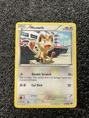 Meowth 80/99 - Next Destinies - Common - Pokemon Card TCG 2012 | eBay