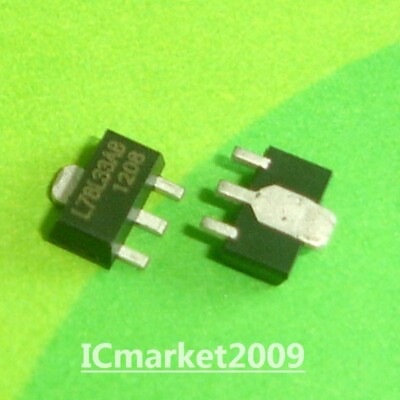 10 PCS L78L33ABUTR SOT-89 L78L33AB L78L33 3.3V 1A Positive Voltage ...