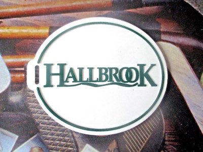 vtg - PGA Golf Bag Tag - HALLBROOK COUNTRY CLUB cc - Leawood KS | eBay