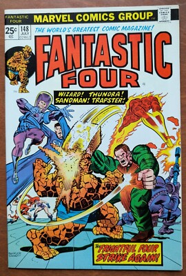 Fantastic Four #148 NM+ 9.6 Wizard, Sandman, and Trapster | eBay