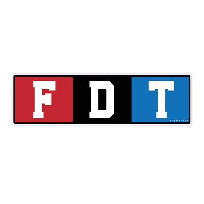 FDT like NPR Anti-Donald Trump Bumper Sticker | eBay