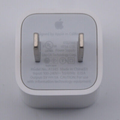 Apple Wall Charger 5V 1 Amp USB Charger For Apple iPhone or Apple Watch ...