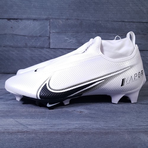 NIKE Vapor Edge Pro 360 Football Cleats Mens 7-15 Wide White Black ...
