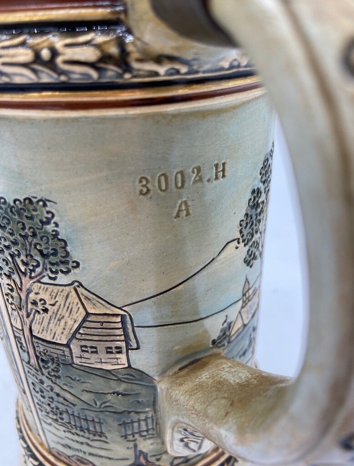 Merkelbach and Wick Character Lidded Beer Stein Germany late 1800s ...