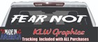 Fear Not Decal Sticker God Jesus Family Religious Christian Car Diesel ...