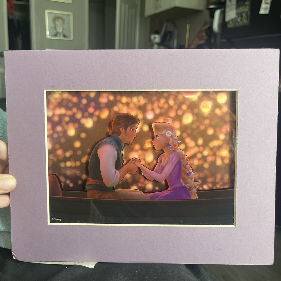 Laser Cel Art Tangled Lantern Scene Official From Magic Kingdom Park | eBay