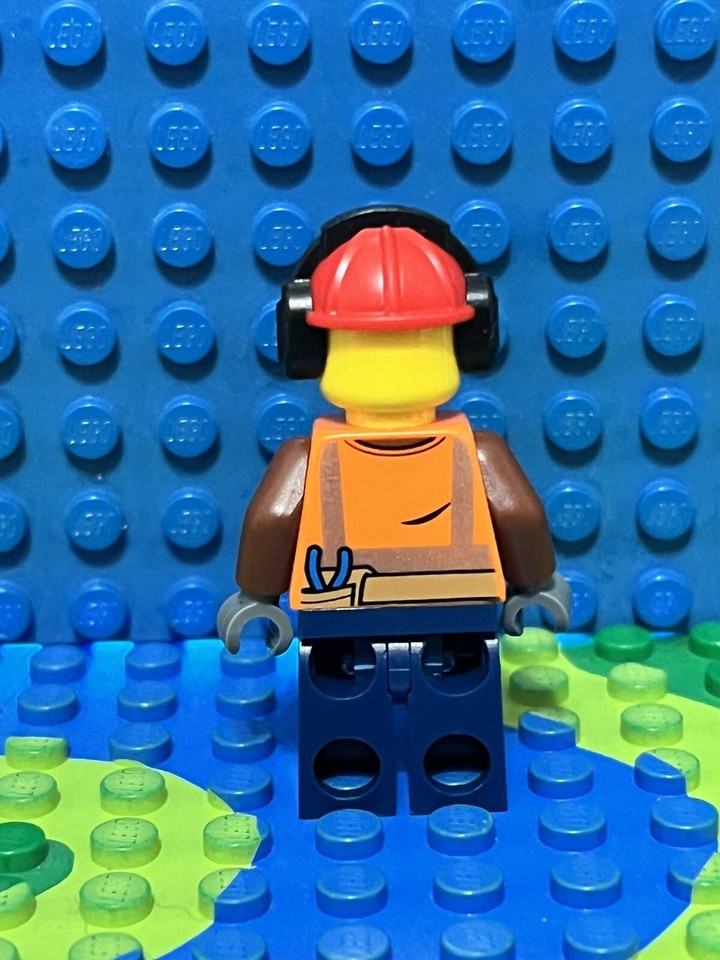 lego city construction minifigures Worker Cty0527 | eBay