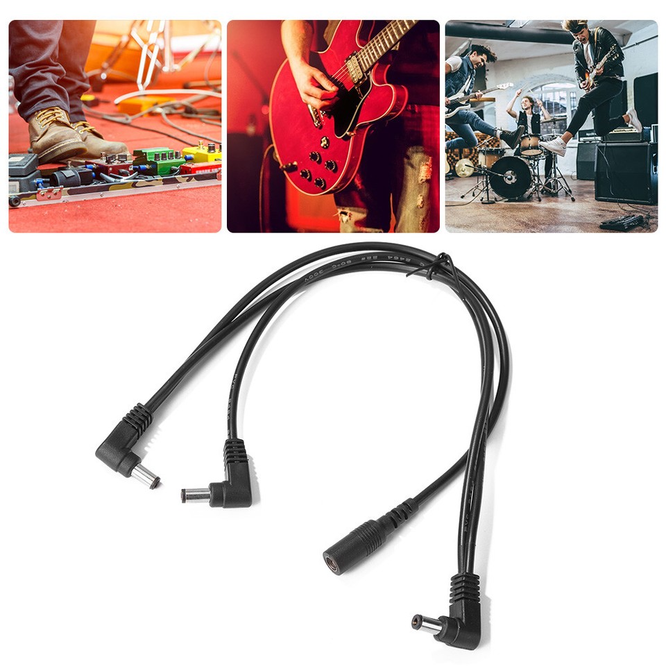 3/5 Way Daisy Chain Power Cable Adapter Power Cable 9V DC for Electric ...