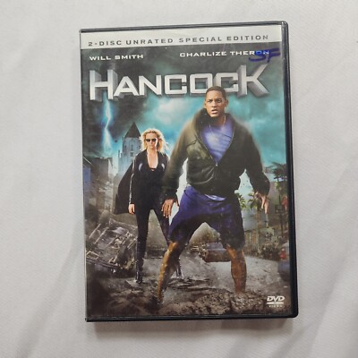 HANCOCK (DVD, 2008, Unrated 2-Disc Version) 43396281257| eBay
