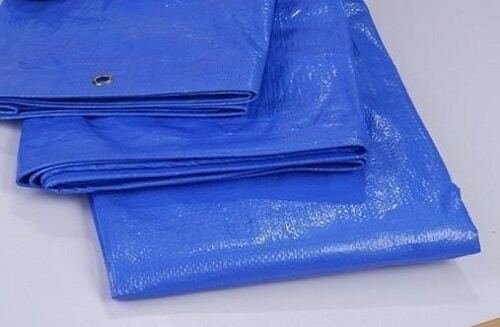 Small / Large TARPAULIN Waterproof TARP CAMPING, LOG STORE, +5 Bungees ...