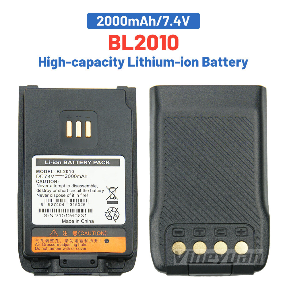 200PC Replacement Li-ion Battery BL2010 For Hytera PD502 PD602 PD605 PD685 Radio | eBay