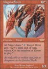 Magma Sliver - Foil NM, English MTG Legions 412897559439| eBay