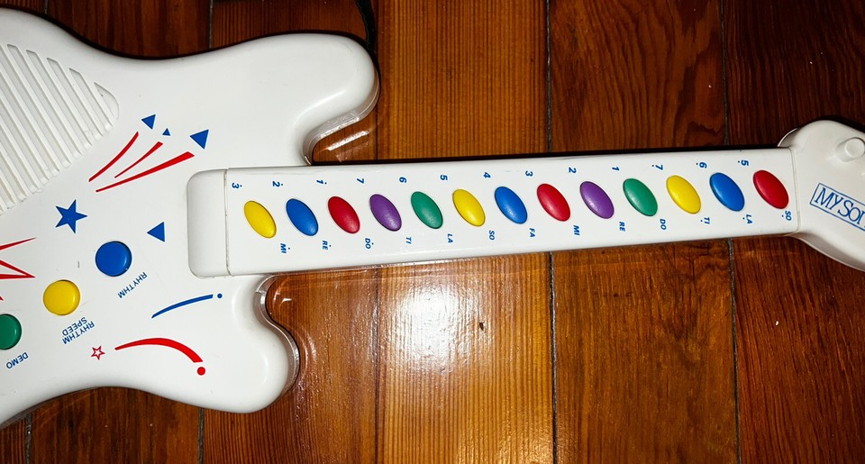 Alaron My Song Maker Electronic Guitar Model RY-1180 Tested/Works! | eBay