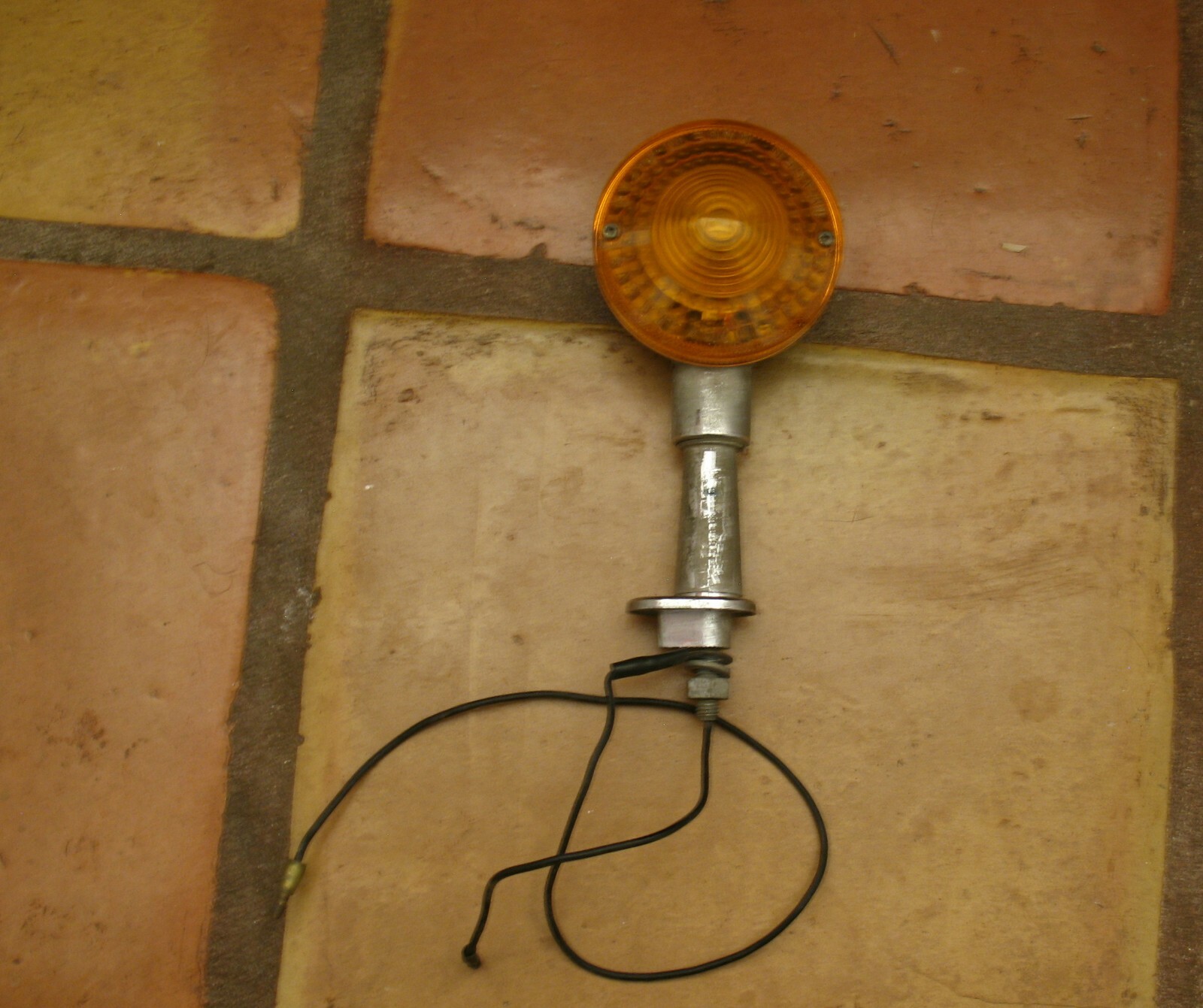 B27 - VINTAGE JAPAN IMASEN AMBER MOTORCYCLE TURN SIGNAL LIGHT | eBay