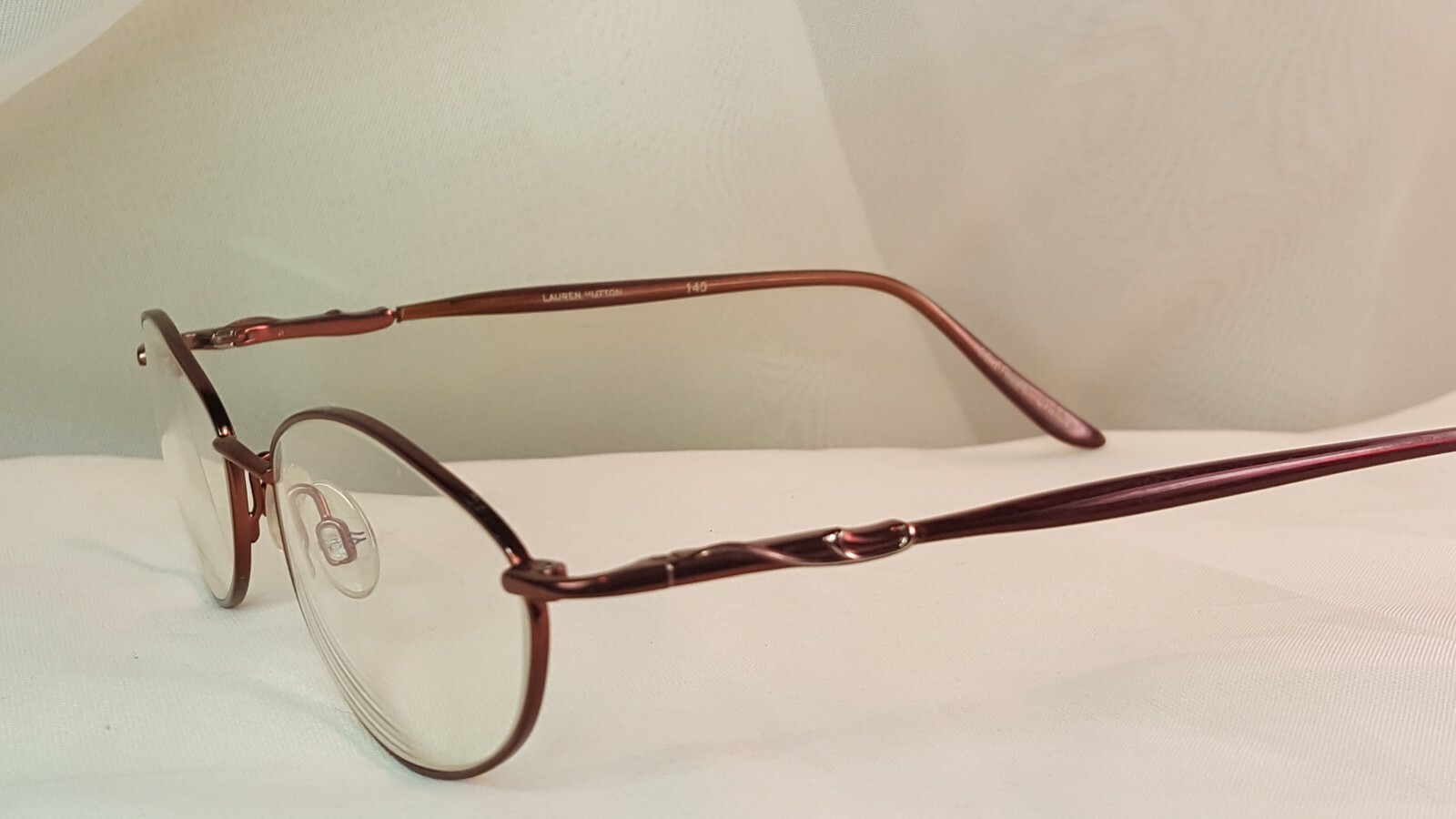 Lauren Hutton Designer LO92 Wine Eyeglasses 53 20 140 | eBay