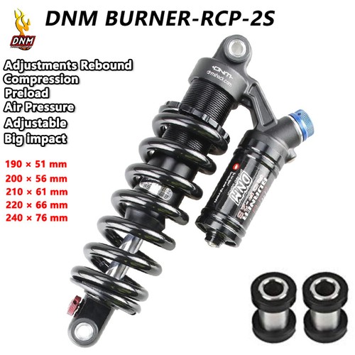 DNM Rear Shocks RCP2S Downhill MTB Bike Bicycle Suspension Spring Shock ...