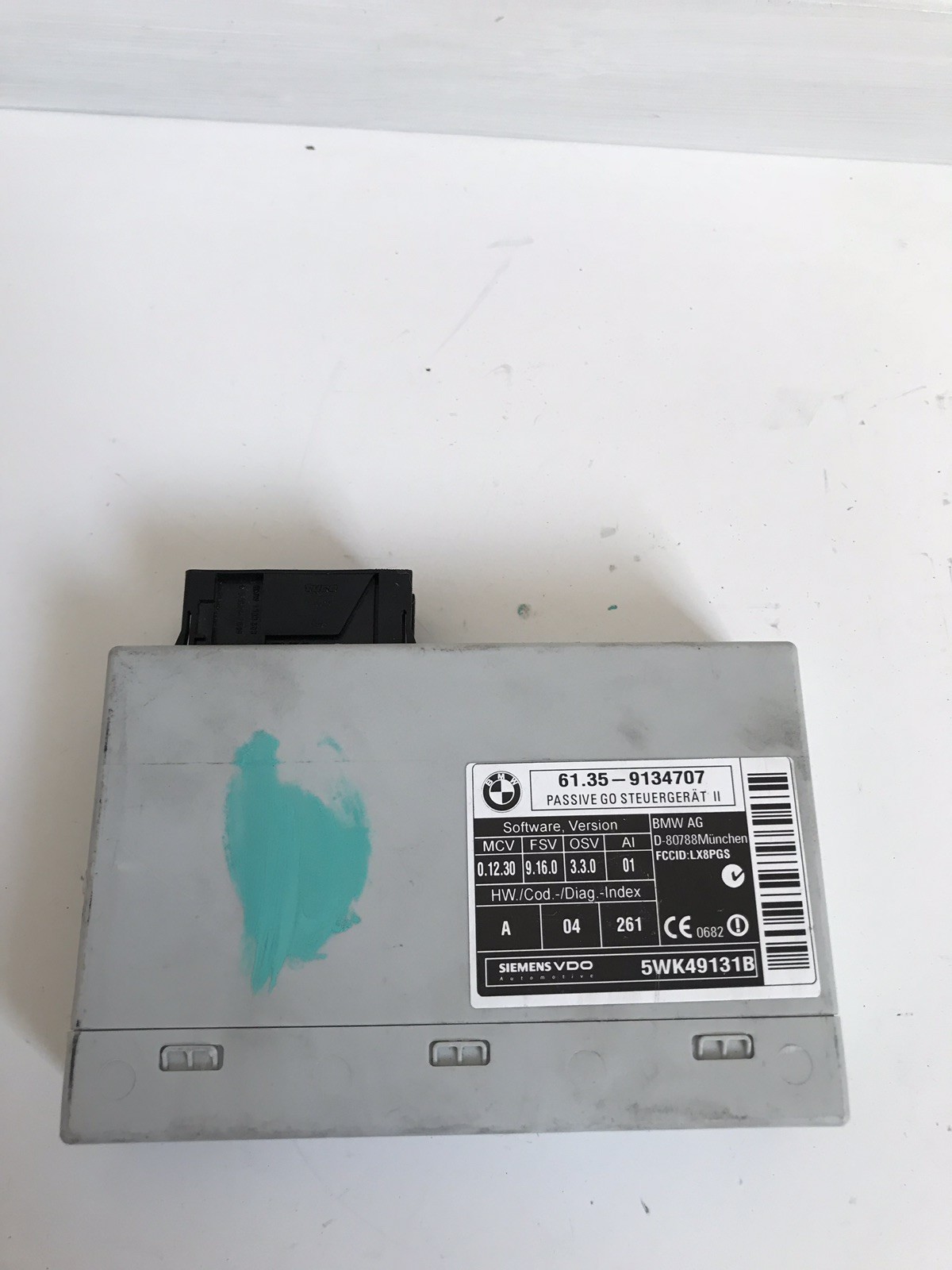 06-10 BMW 5 Series E60 M5 OEM access passive GO control module # 61.35 ...