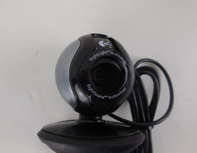 Logitech Webcam RightLight RightSound Technology Camera Web Cam | eBay