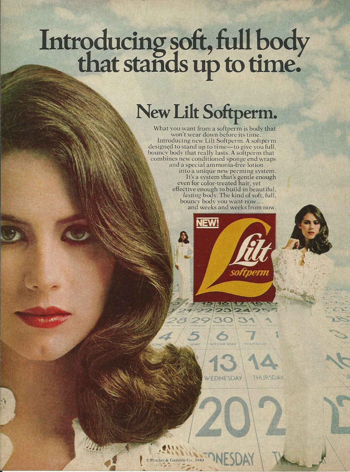 1981 Lilt Softperm Hair Care Procter & Gamble vintage print ad ...