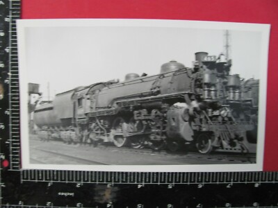 CHESAPEAKE & OHIO C&O RAILROAD 4-6-2 LOCOMOTIVE #465 B&W 5X8 PHOTO 1930 ...