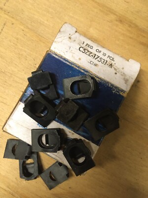 Brand New NOS 1965 1966 Ford Mustang Wiper Pivot Clips C5ZZ-17531-A Box ...