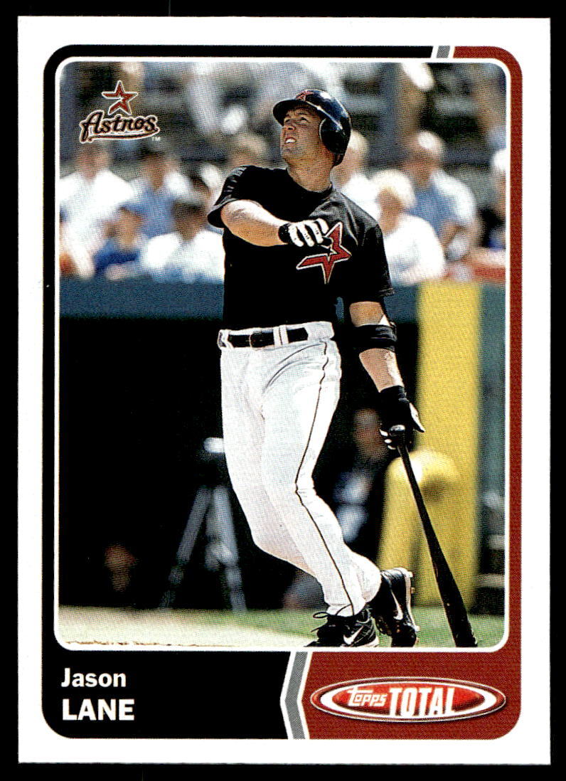 2003 Topps Total 312 Jason Lane Houston Astros Baseball Card | eBay